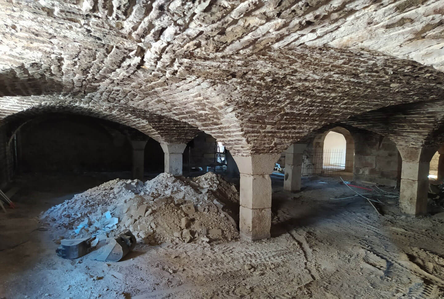 Works on the Evenstad estate - Domaine Evenstad
